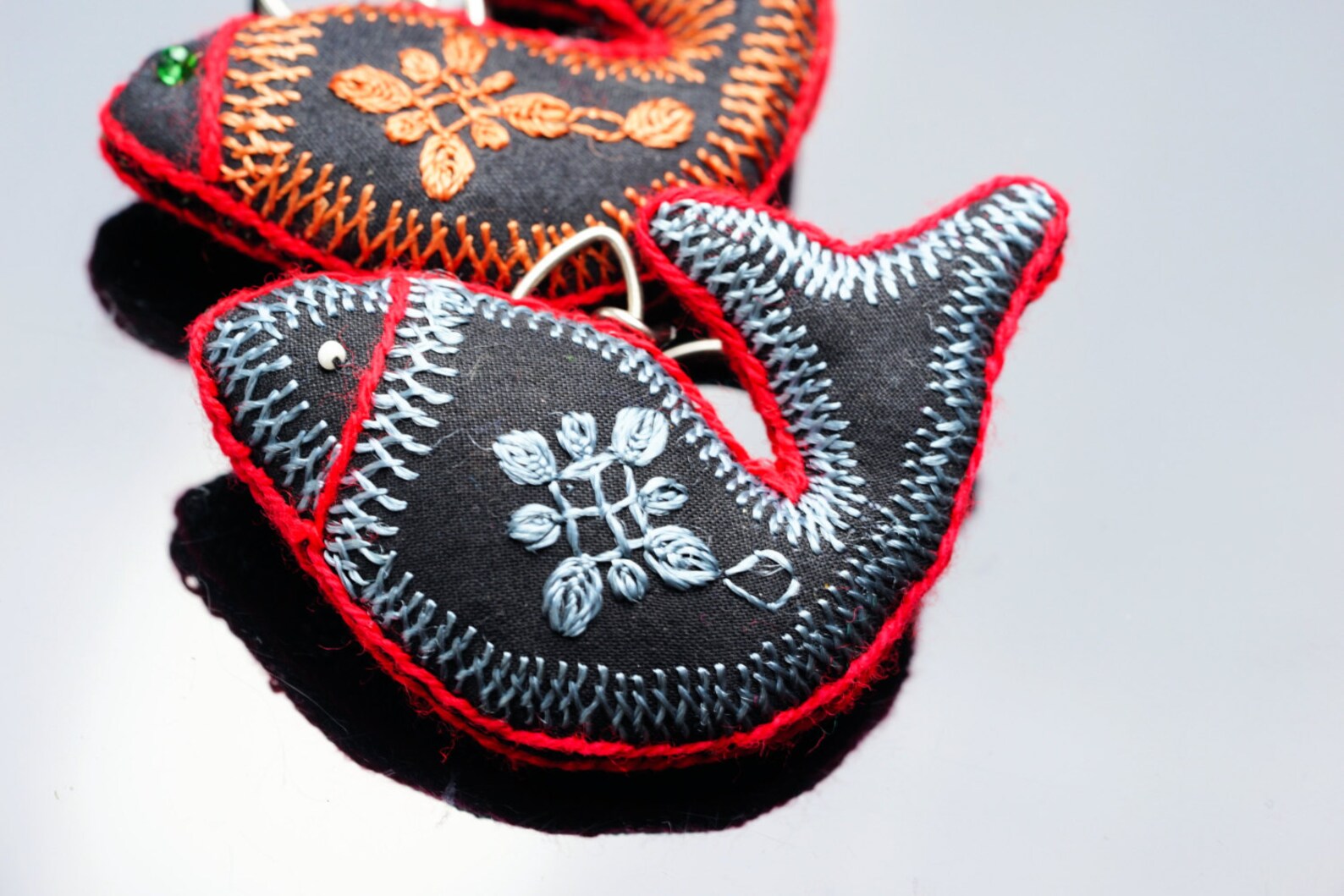 Colorful Keychainscute Key Chainfish Accessoriestribal - Etsy