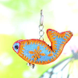 Cute Key Chain,fish Accessories,tribal Keychains,handmade Keychains ...