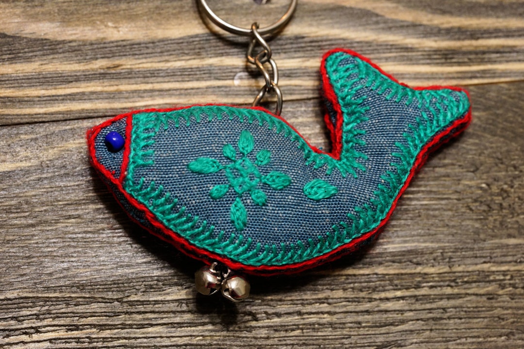 Cute Key Chain,fish Accessories,tribal Keychains,handmade Keychains ...