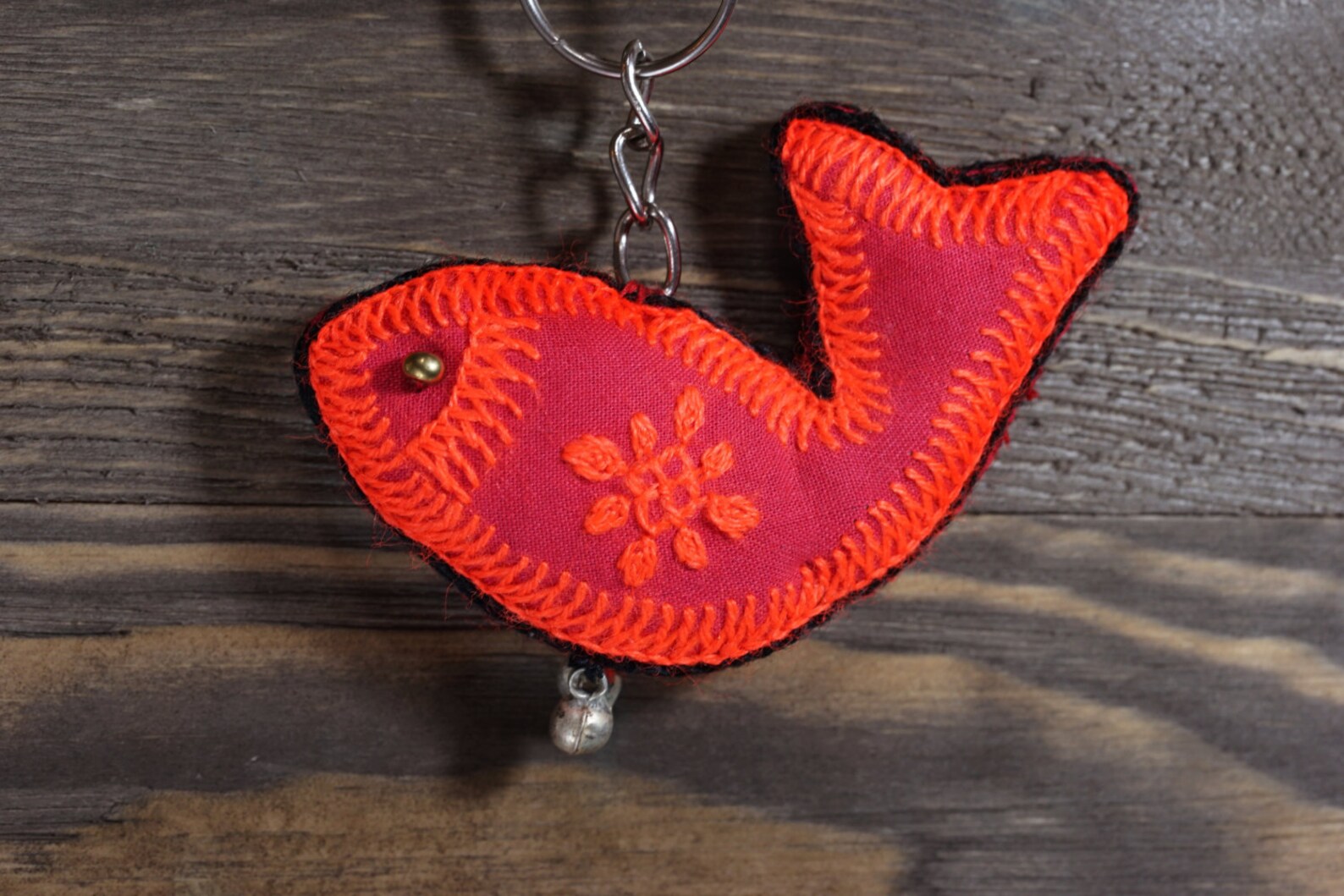 Cute Key Chainfish Accessoriestribal Keychainshandmade - Etsy