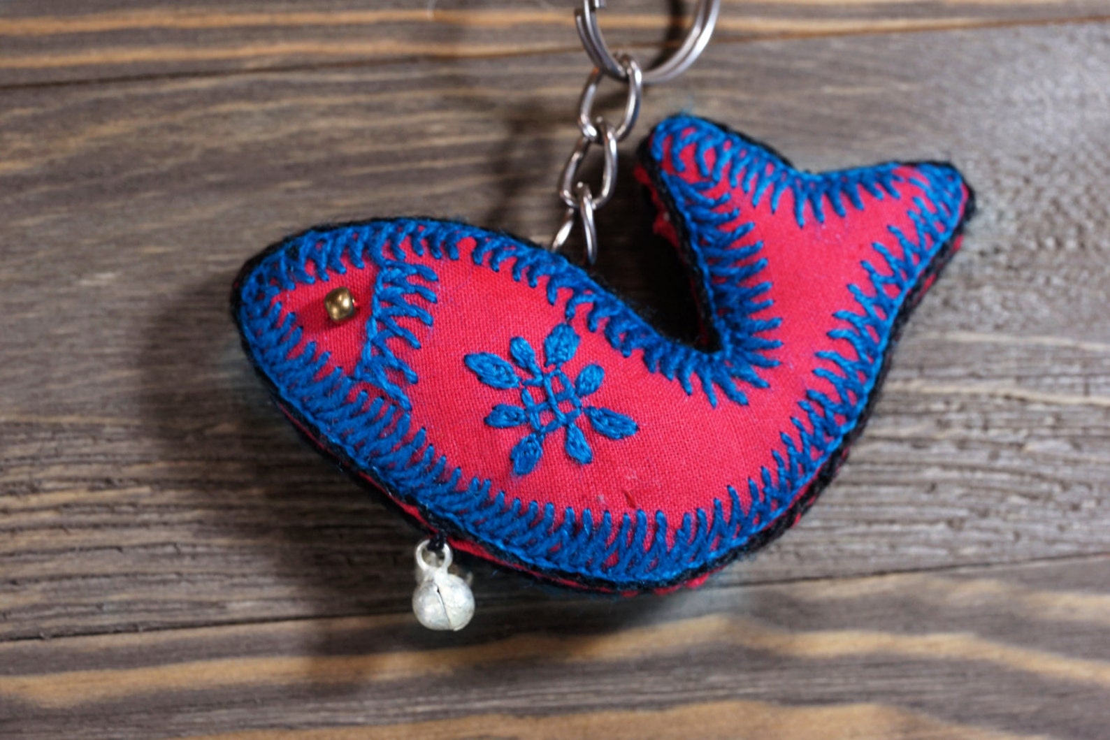 Cute Key Chainfish Accessoriestribal Keychainshandmade - Etsy