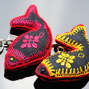 Colorful Keychains,cute Key Chain,fish Accessories,tribal Keychains ...