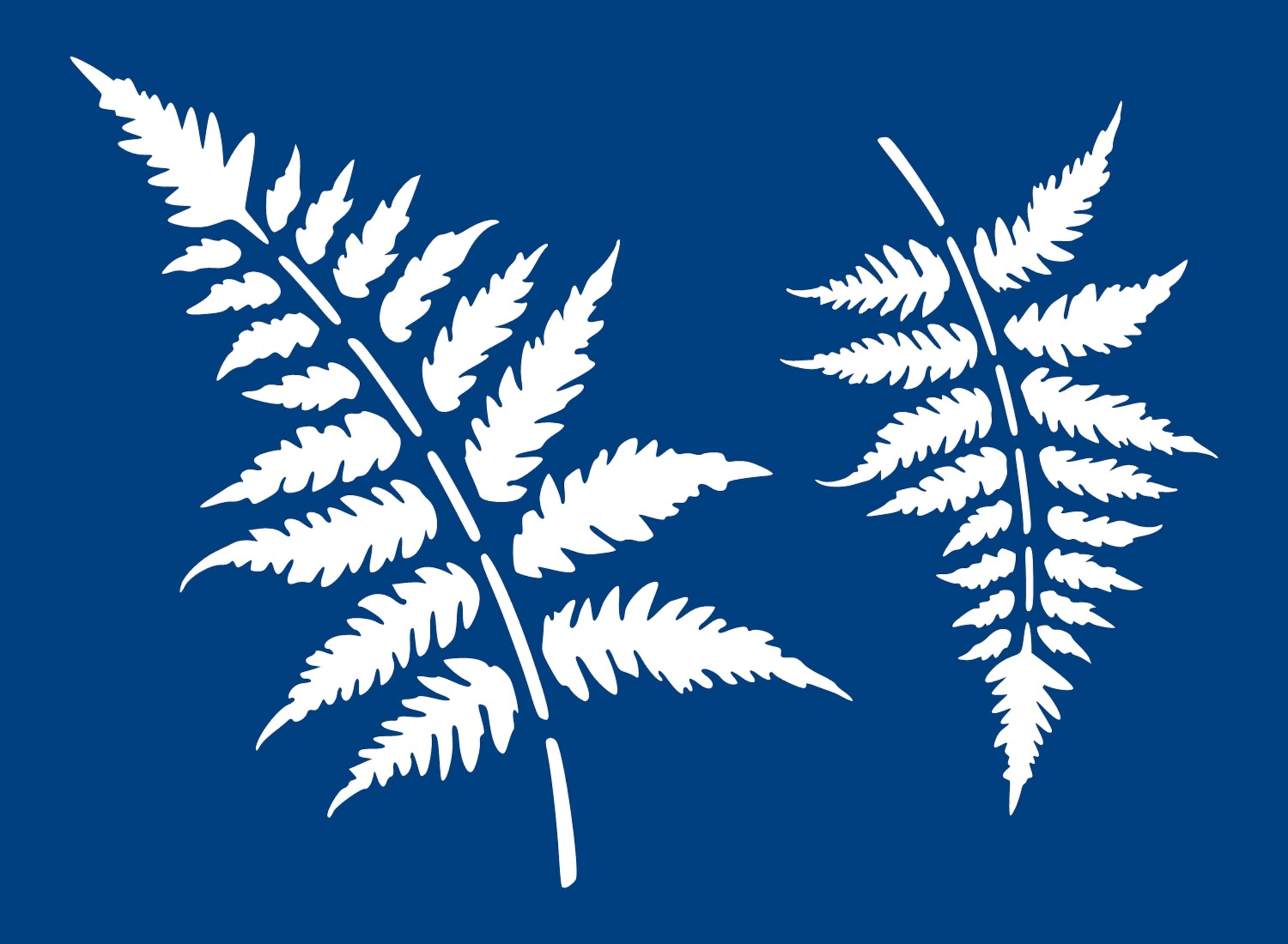 Fern x 2 Stencil | Etsy