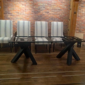 Industrial Metal Table Base Dining Table Base - Etsy