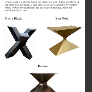 Geometric Metal Table Base Pedestal Table Base Star Shaped - Etsy