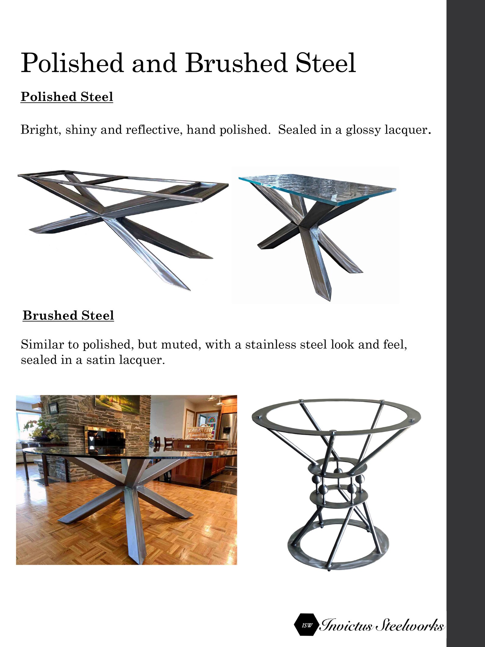 U Shape Table Legs Metal Table Base Trapezoid Table Legs - Etsy