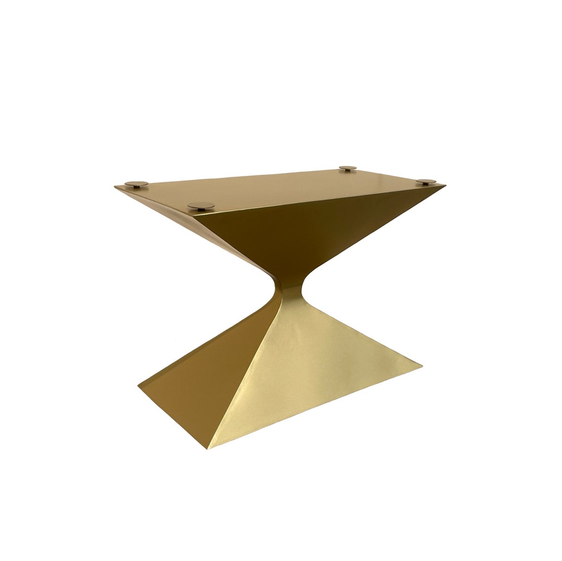 Gold Pedestal Table Base Hourglass Table Base Banquette - Etsy