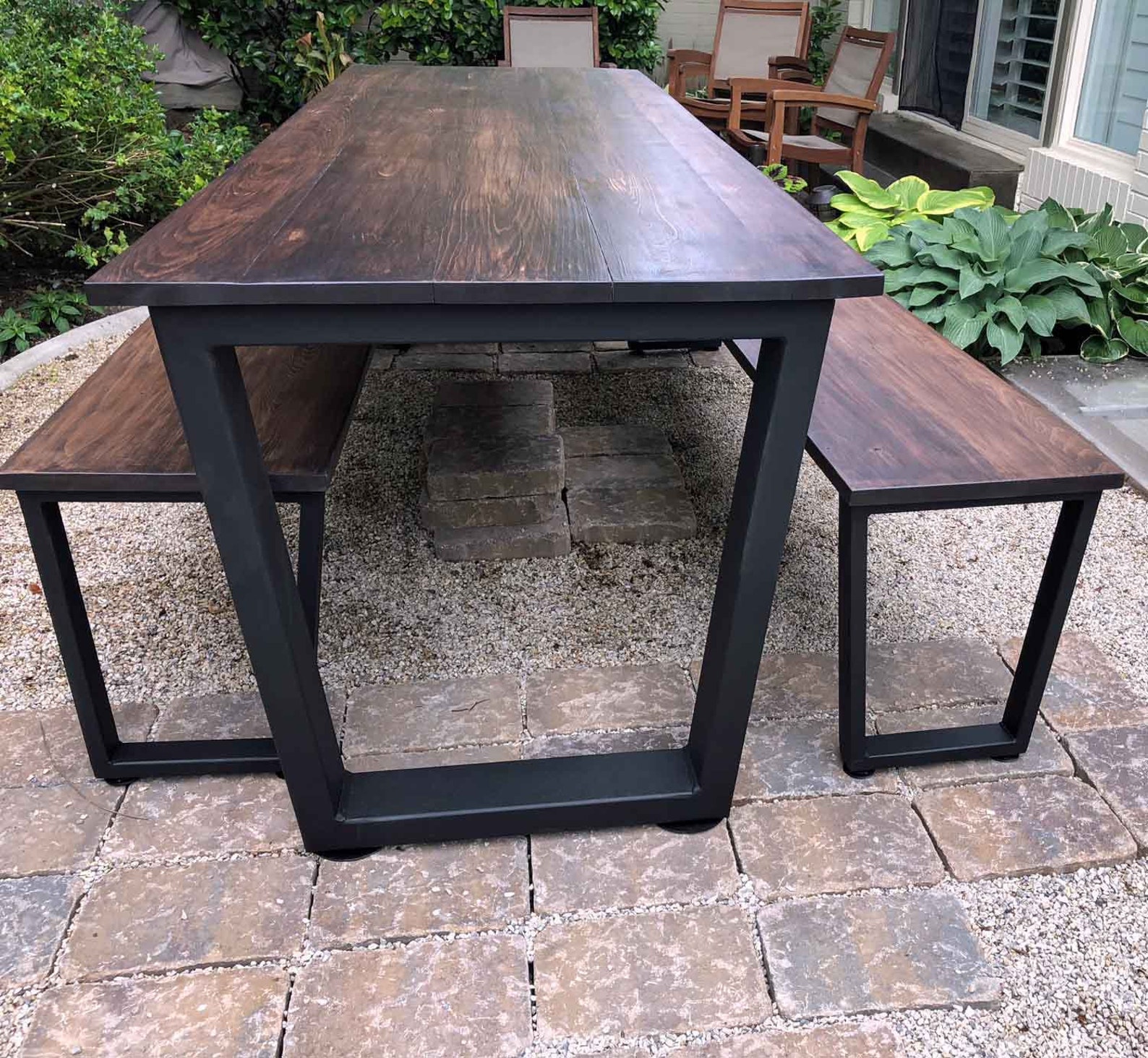 U Shape Table Legs Metal Table Base Trapezoid Table Legs | Etsy