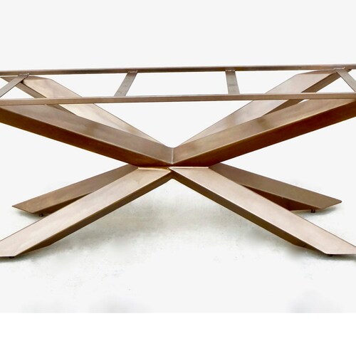 Industrial Metal Table Base Dining Table Base - Etsy