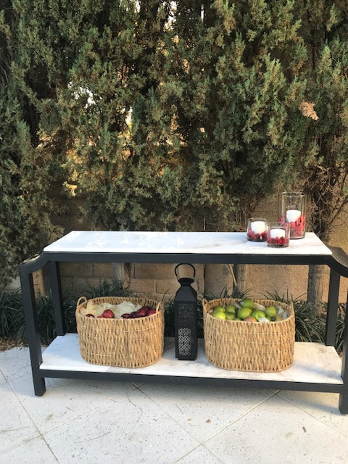 Counter Height Console Table Bar Height Console Table | Etsy