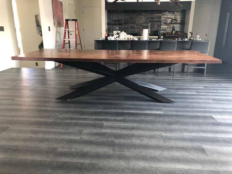 Statement Metal Table Base Spider Table Base Dining Table - Etsy
