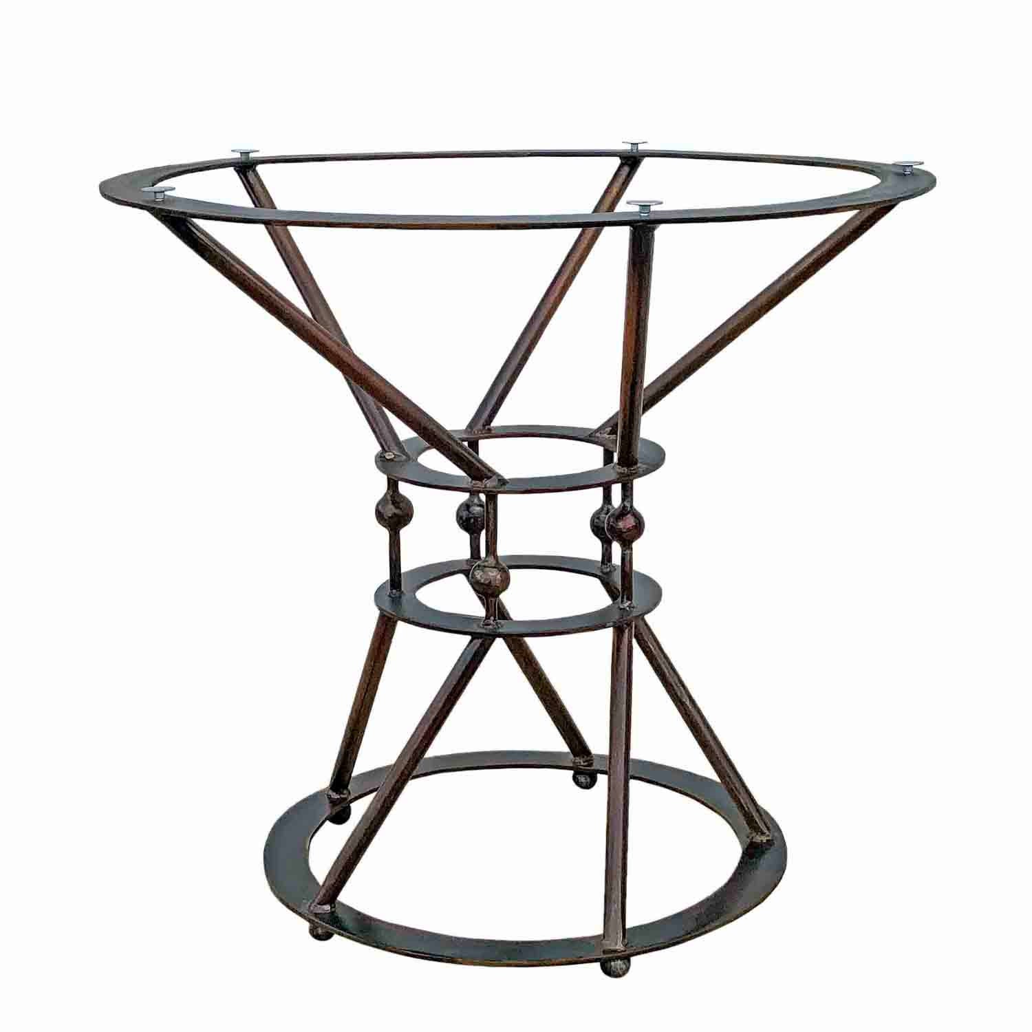 Small Round Dining Table Base Round Foyer Table - Etsy