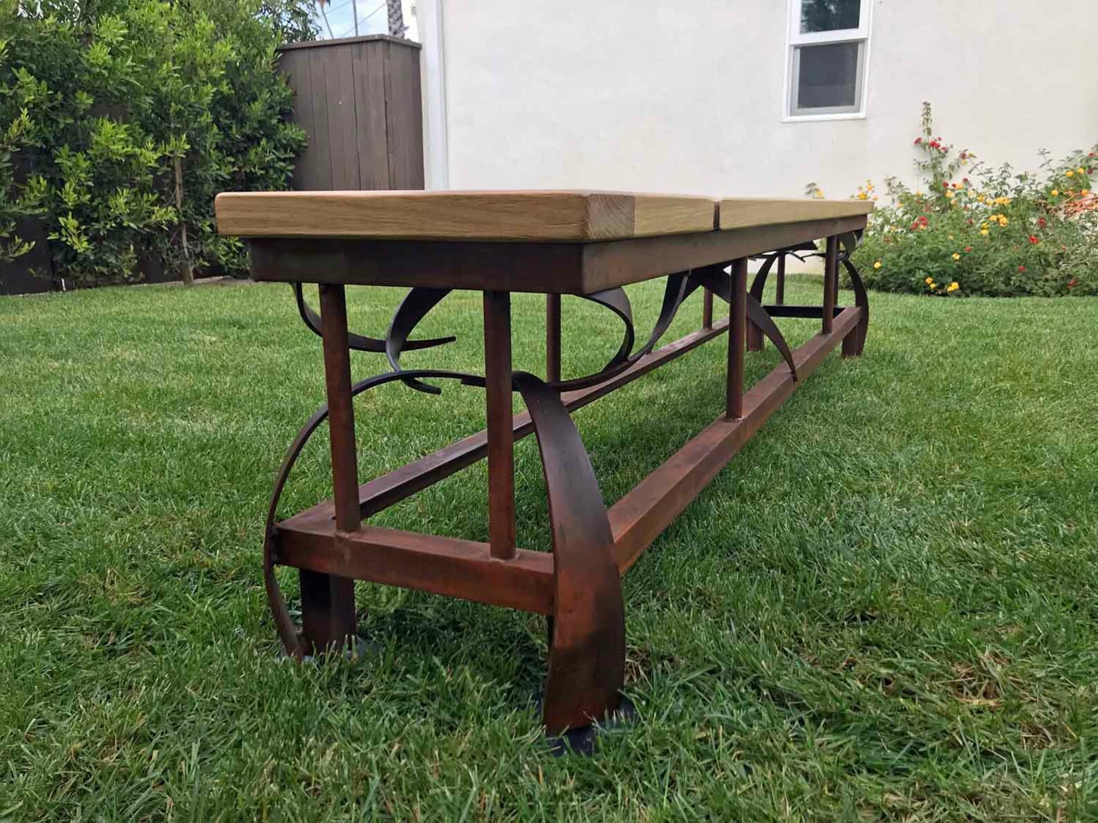 Metal Dining Table Base Dining Table Set With Benches - Etsy