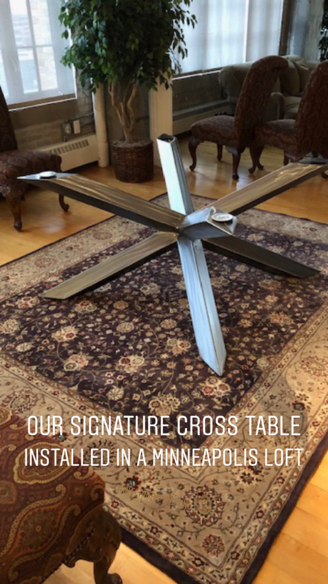 Round Conference Table Base Base for Square Office Table - Etsy