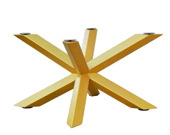 Metal Table Base Art Deco Dining Table Base | Etsy