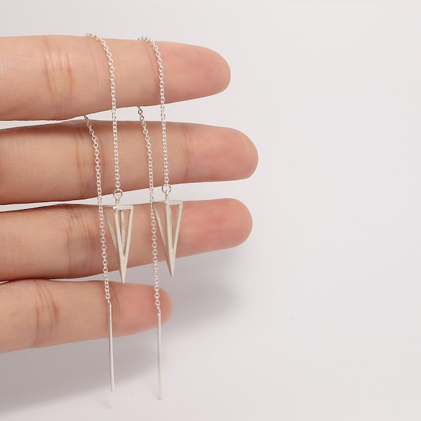 Threader Earrings - Etsy