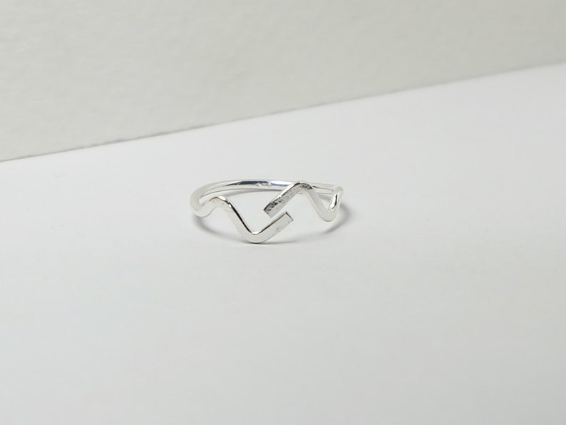 Silver Wire Midi Rings Silver Midi Ring Sterling Silver - Etsy