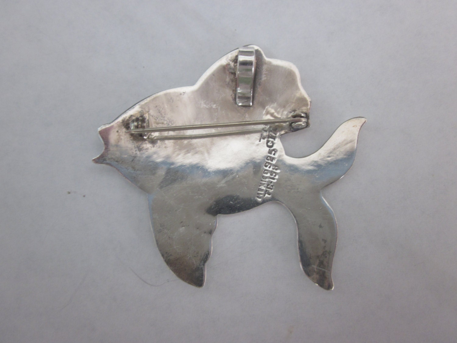 Taxco Sterling Silver Fish Pendant or Pin Lapel Pin - Etsy
