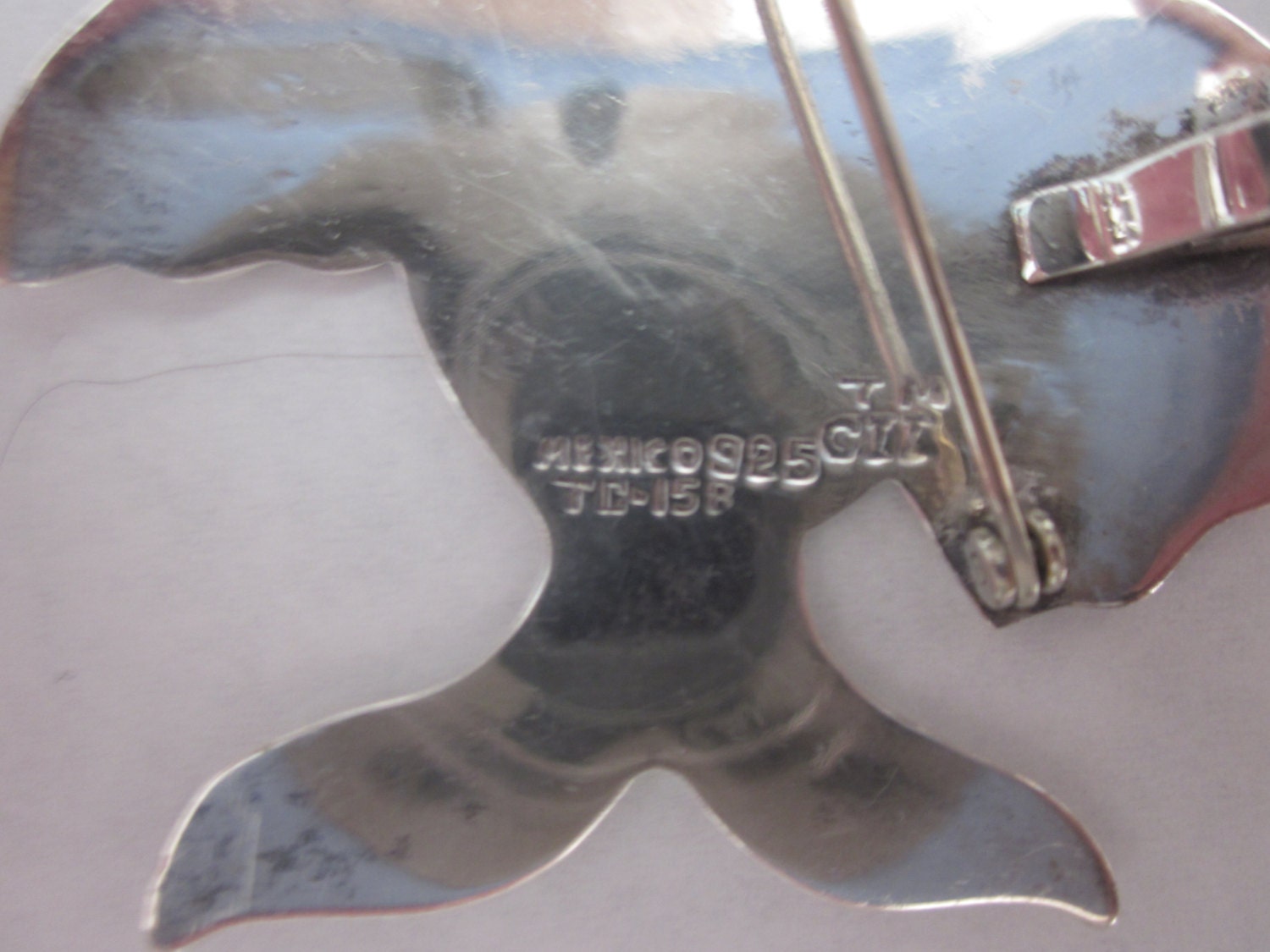 Taxco Sterling Silver Fish Pendant or Pin, Lapel Pin - Etsy