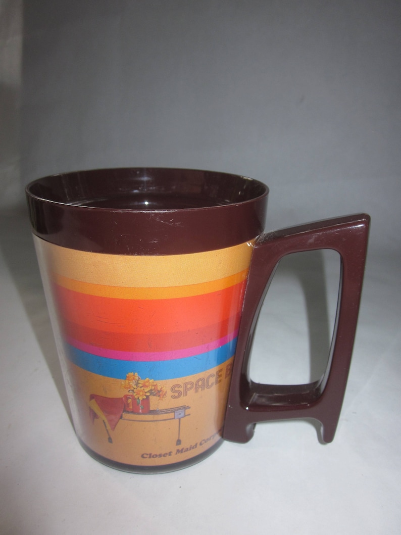 Mid-century Modern Plastic Cup, Rare, Made for Closet Maid Corp., Made ...