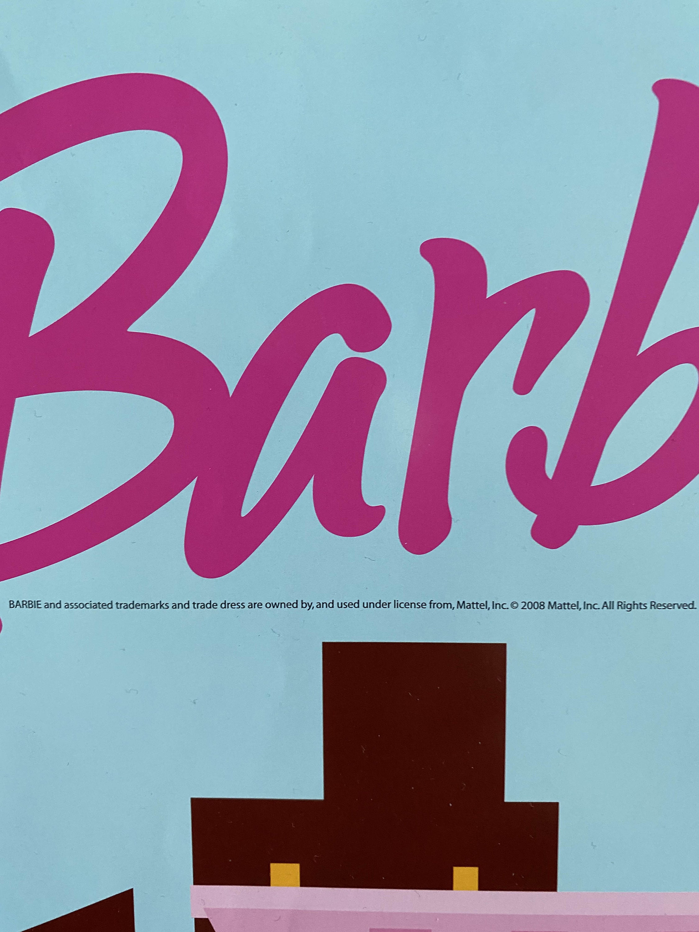 Poster Vintage Barbie mattel 2000s Size 62X86 CM - Etsy