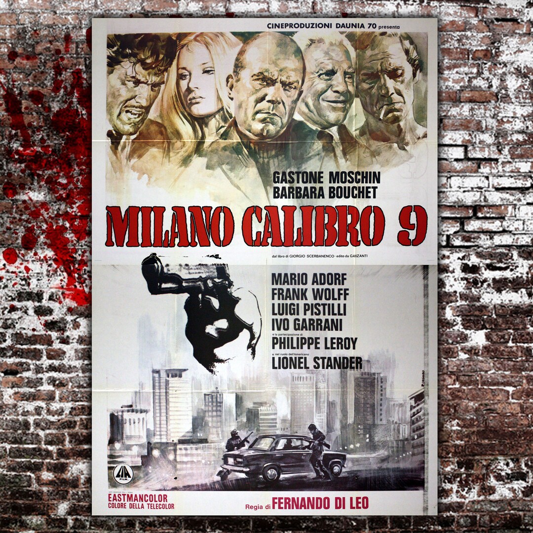 Original Film Poster Caliber 9 Size: 140x200 CM - Etsy