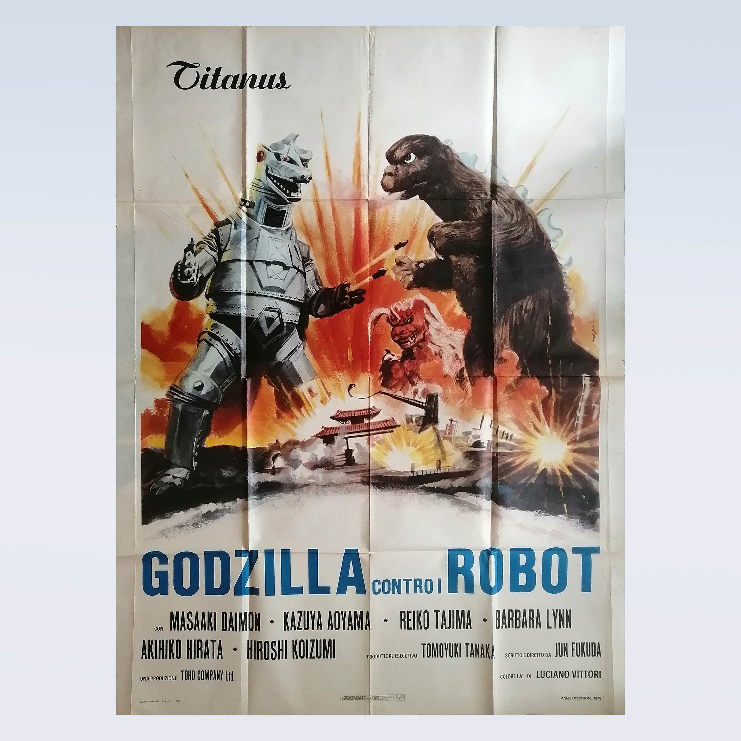 Godzilla Mechagodzilla Poster