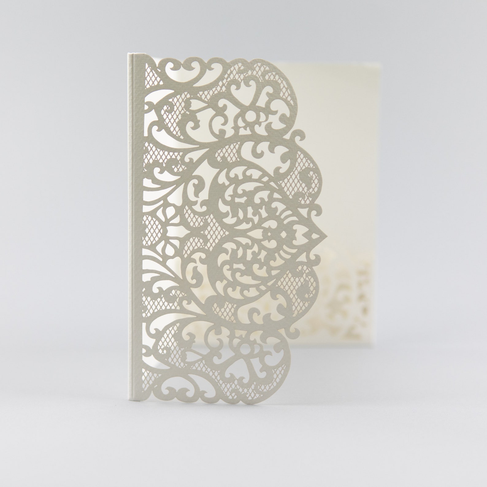 Laser Cut Covers ONLY Pocket Fold Invitations 7 Colours | Etsy