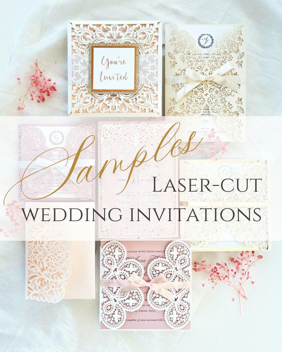 SAMPLE of Invitations With FREE Delivery – DIY Wedding Cards, Try ...