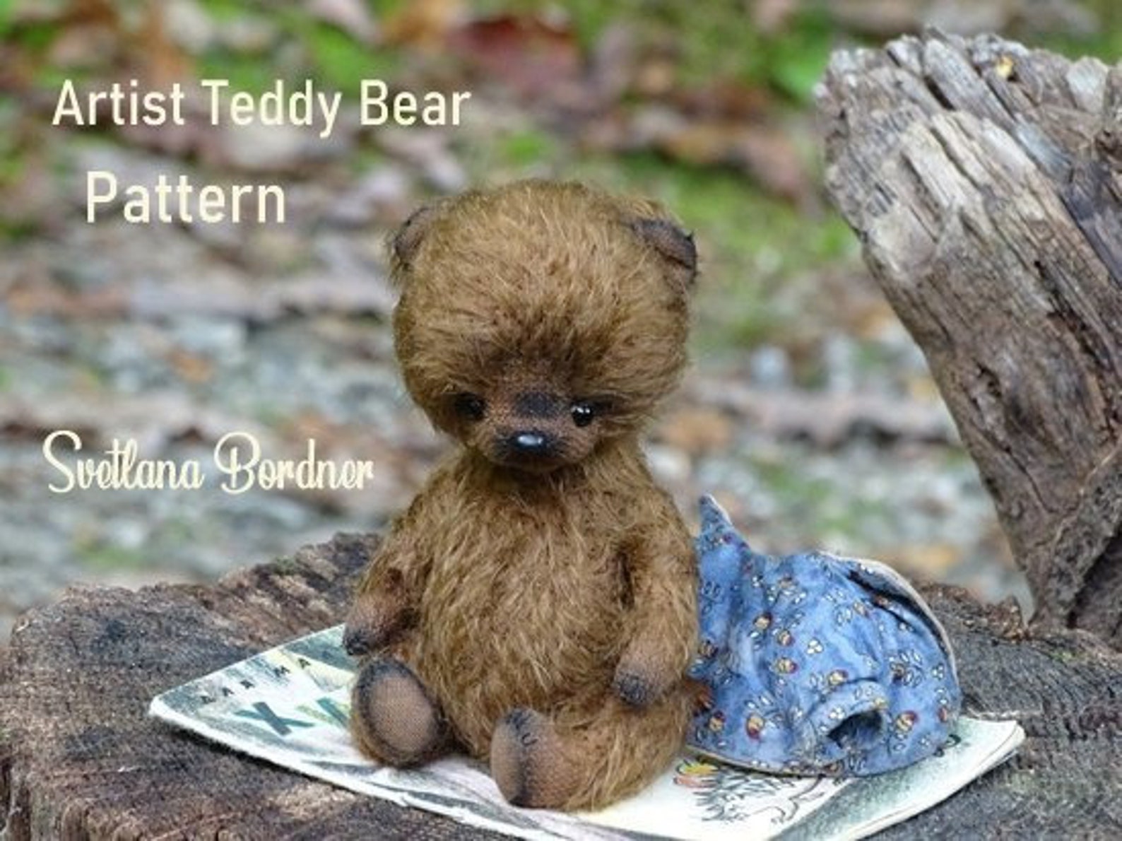 Artist Teddy Bear Sewing Pattern. PDF JPEG Format. Artist | Etsy
