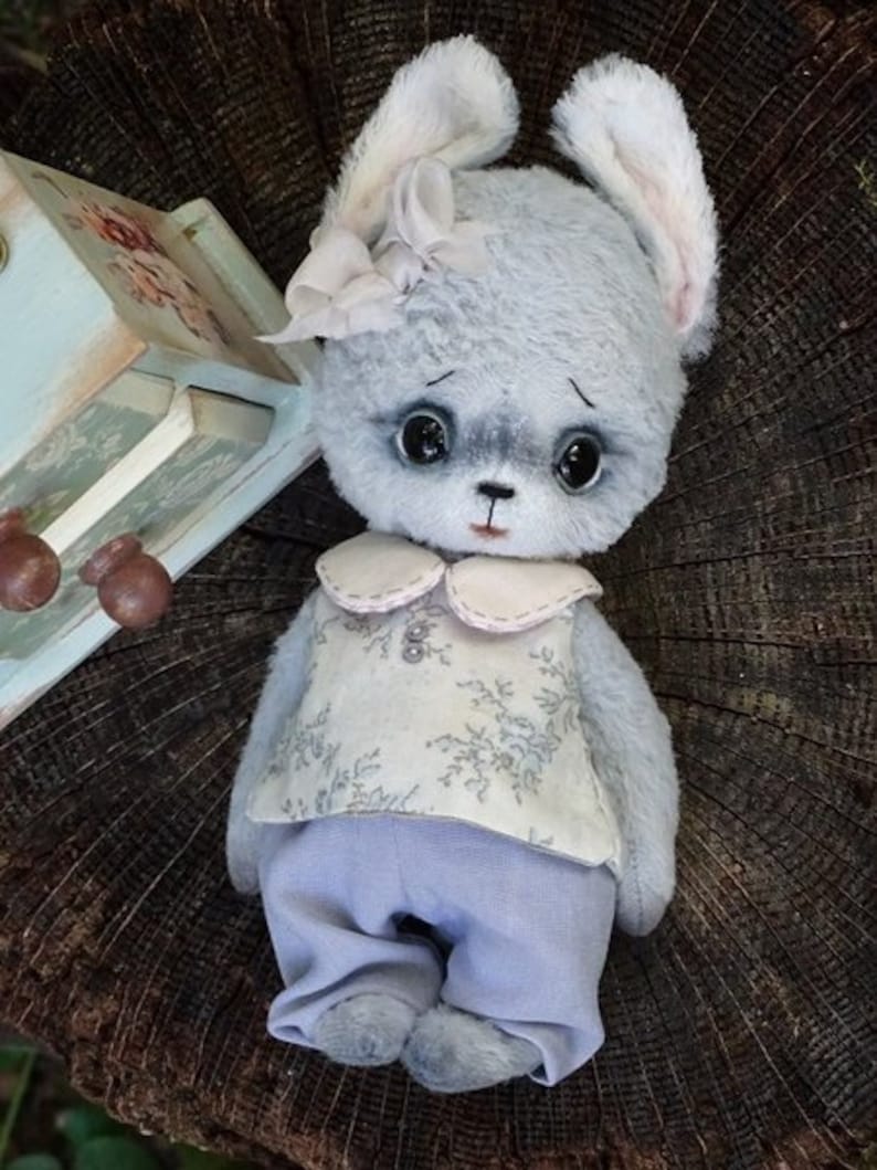 Artist Teddy Bunny Sewing Pattern. PDF JPEG Format. Artist - Etsy