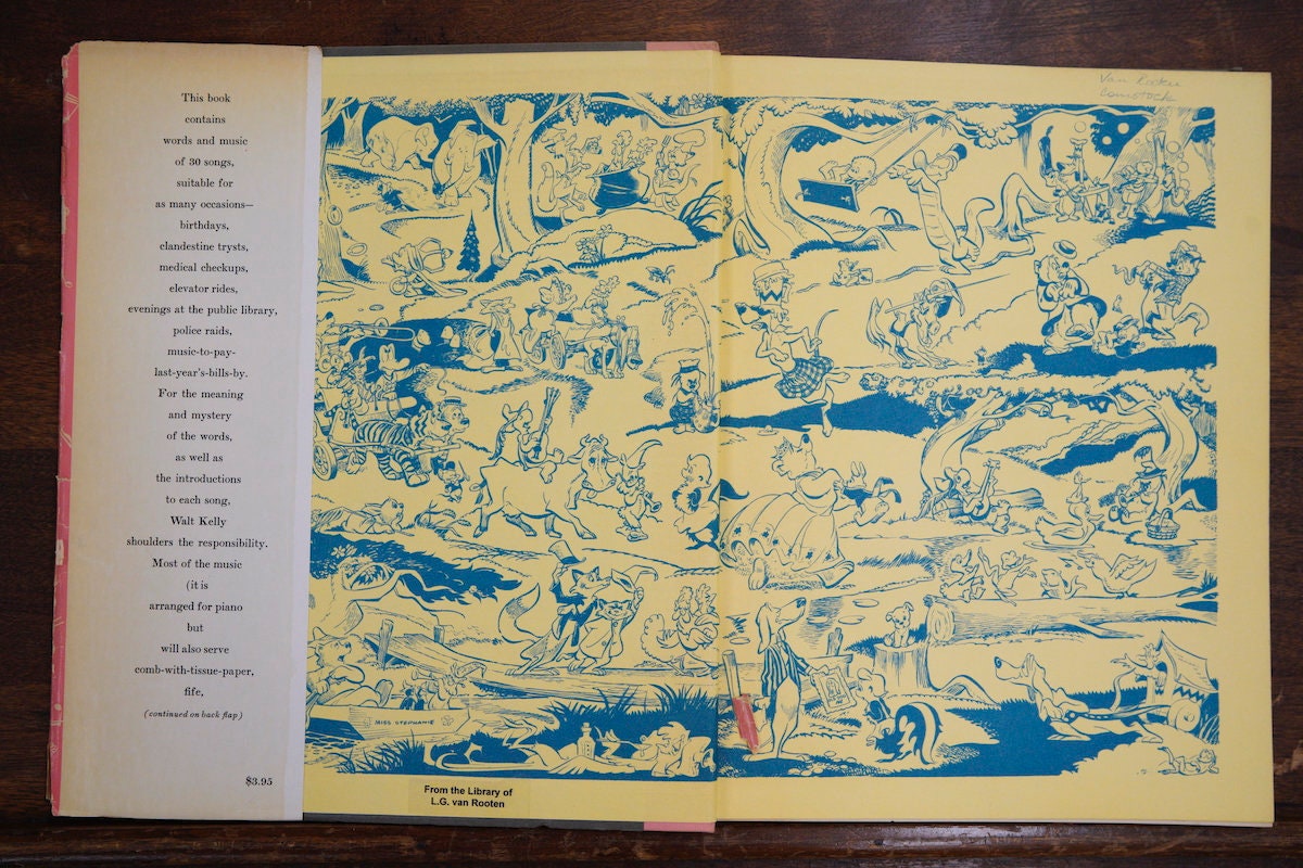 Songs of the Pogo by Walt Kelly and Norman Monath simon & - Etsy