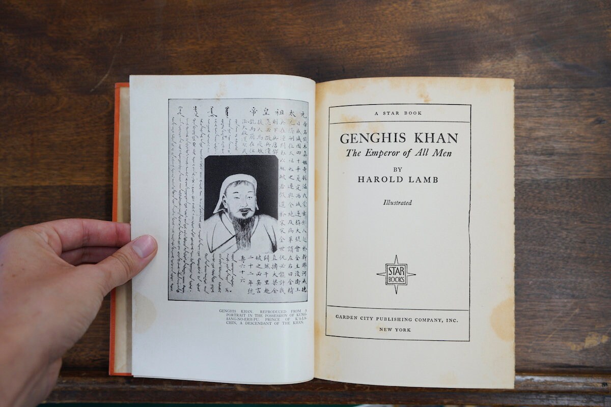 Genghis Khan: the Emperor of All Men by Harold Lamb garden - Etsy