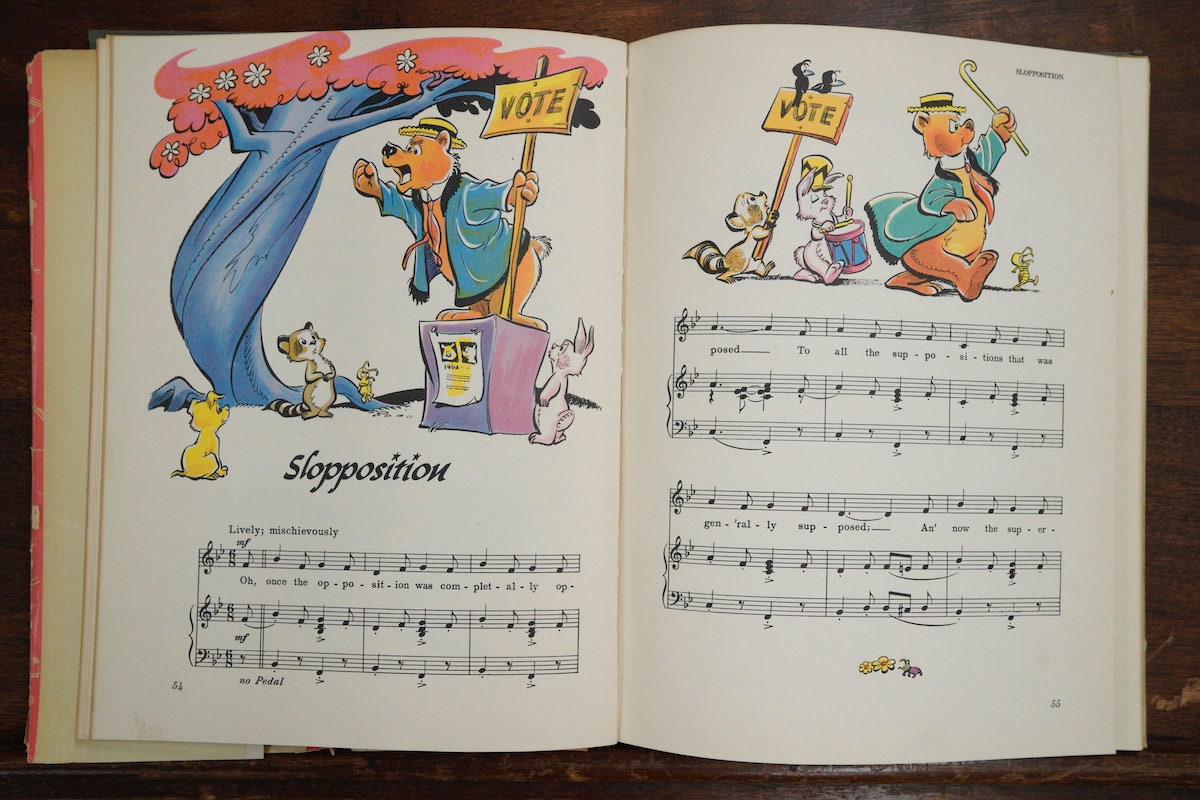 Songs of the Pogo by Walt Kelly and Norman Monath simon & - Etsy