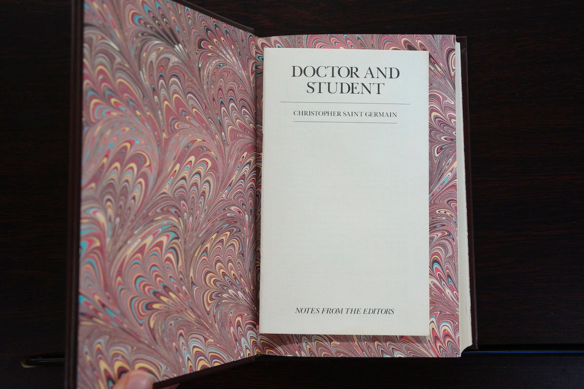 Doctor and Student by Christopher Saint Germain LBA, 1988 - Etsy