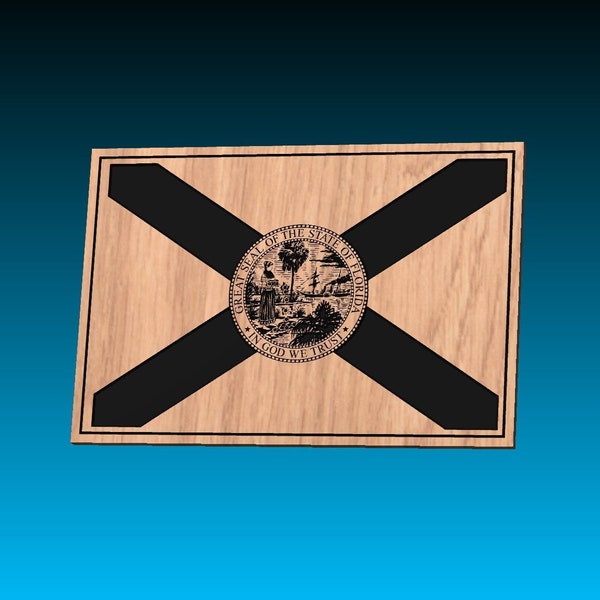 Florida Flag Svg - Etsy