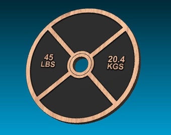 45 Lbs Weight Svg - Etsy