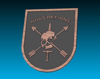 Nous Defions Plaque - Etsy