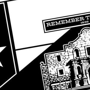 Texas Alamo Flag SVG | CNC Laser Cut File, Wood Wall Art, Glowforge ...