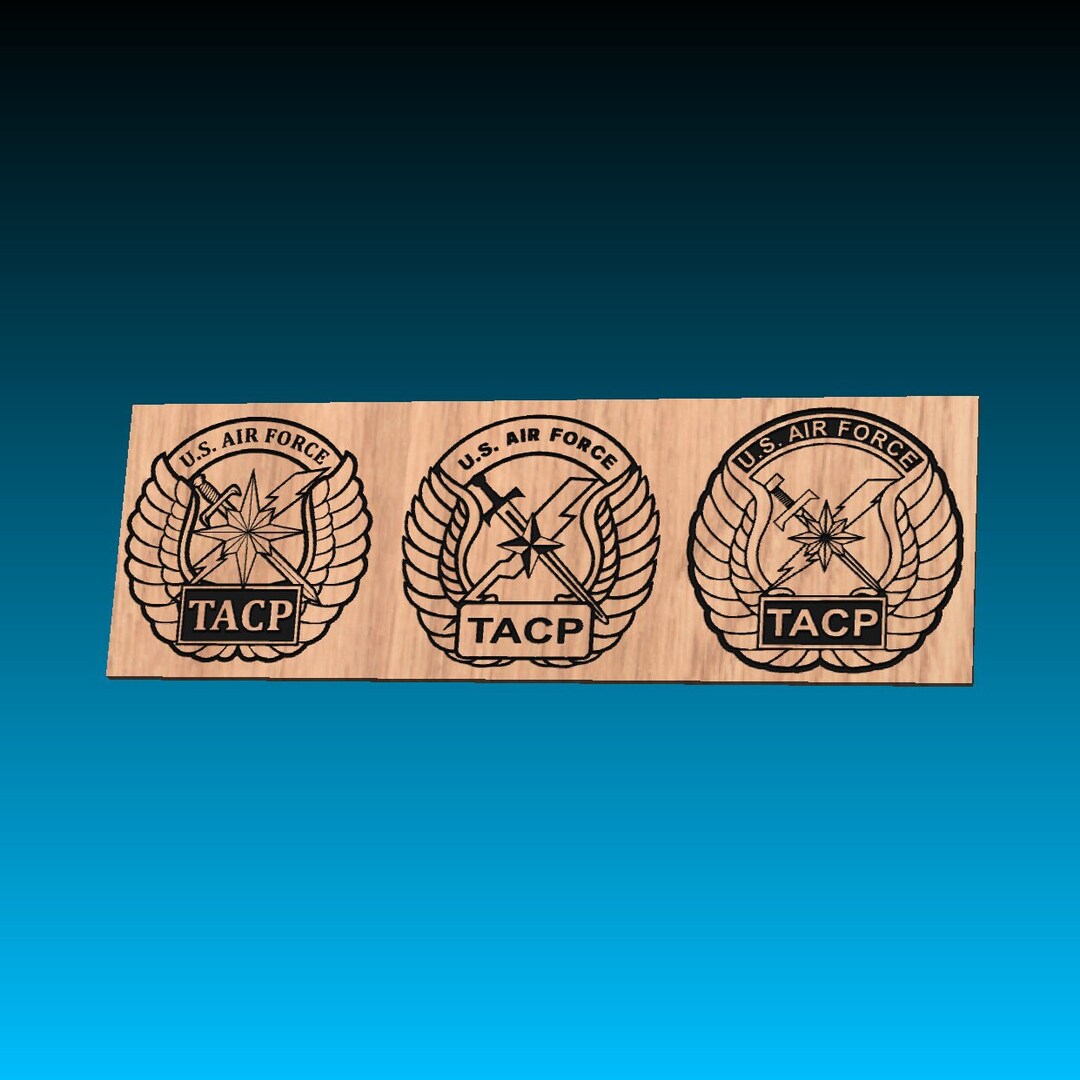 Tactical Air Control Party TACP Air Force Patches three Versions ...