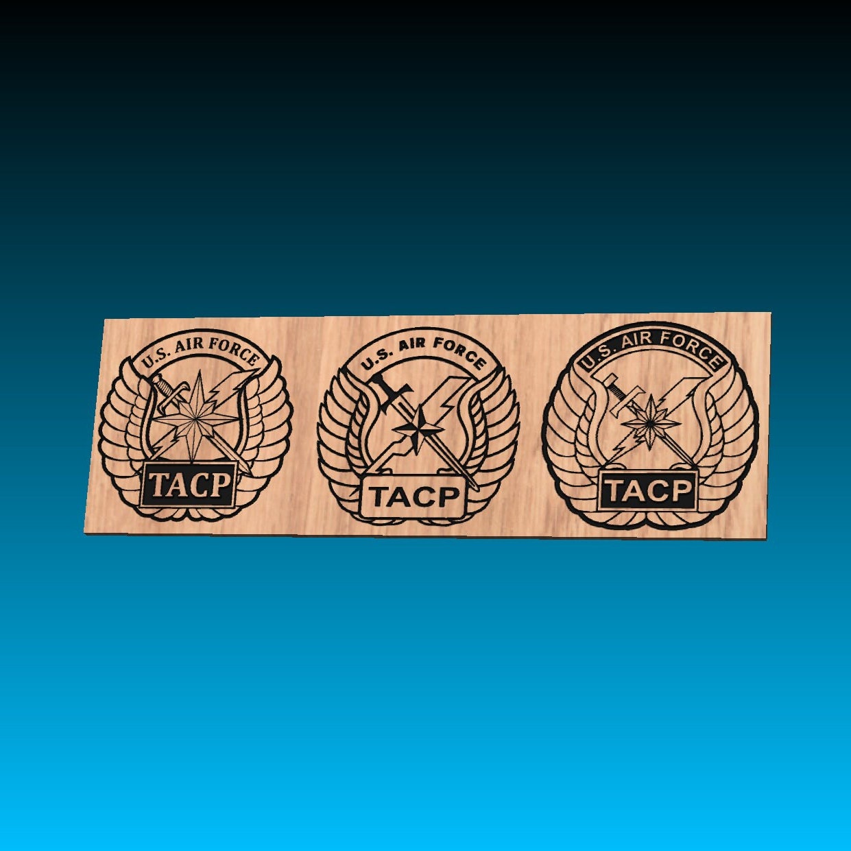 Tactical Air Control Party TACP Air Force Patches three Versions ...