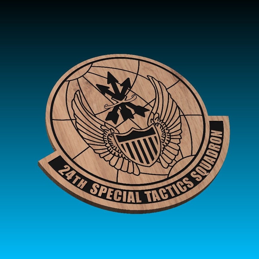 24th Special Tactics Squadron STS Patch Military SVG File - Etsy Norway