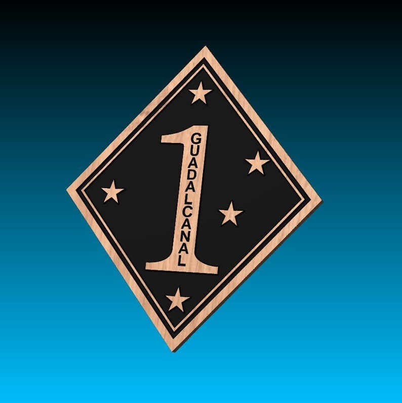 United States Marine Corps USMC 1st Marine Division Patch - Etsy