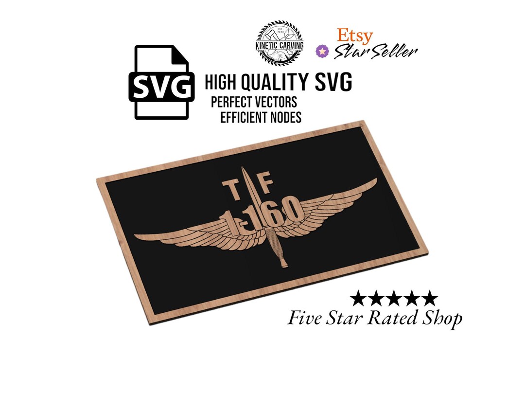 Military Patch Logo SVG File: CNC Laser Cut Design (digital Download ...