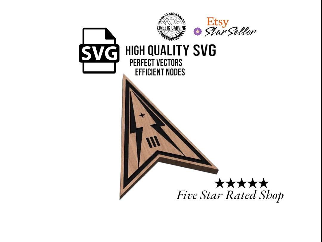 Space Force Delta 3 Patch SVG File: CNC, Laser Cut (digital Download ...