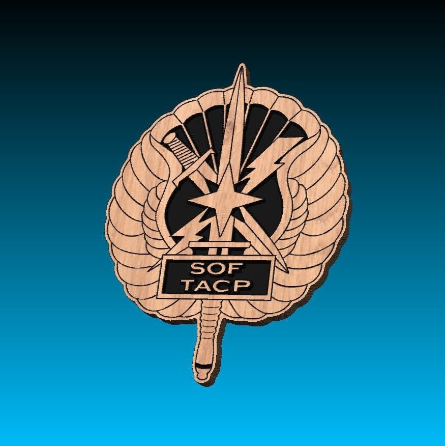 SOF Tactical Air Control Party TACP Air Force Patch Military SVG File ...