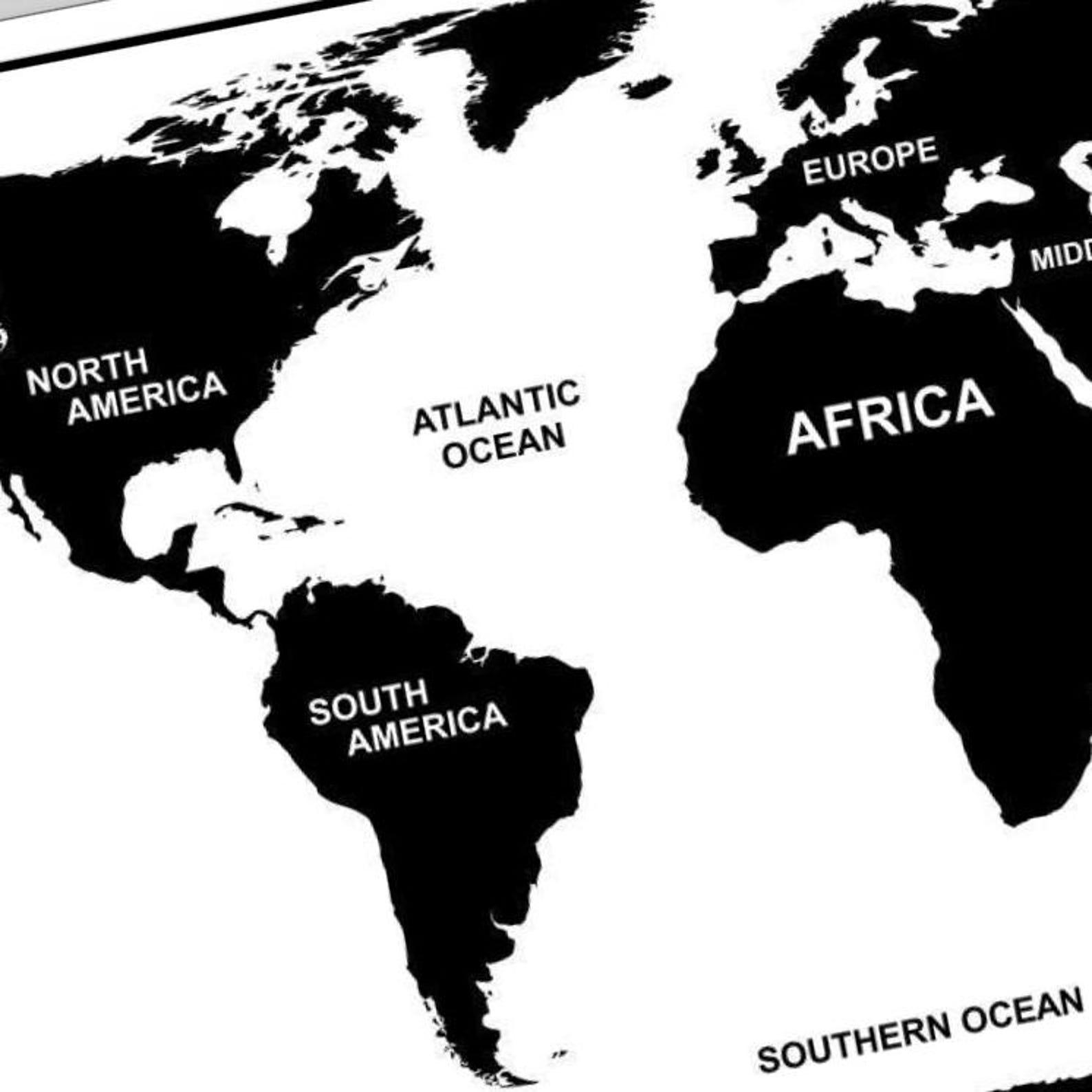 World Map SVG | CNC Laser Cut File, Wood Wall Art, Glowforge Engraving ...