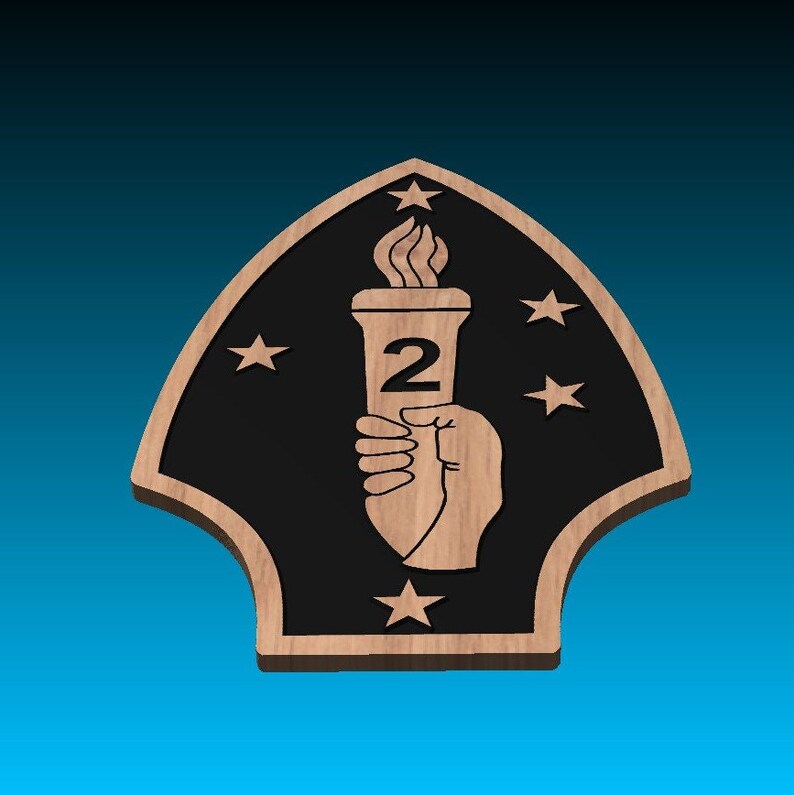 United States Marine Corps USMC 2nd Marine Division Patch - Etsy