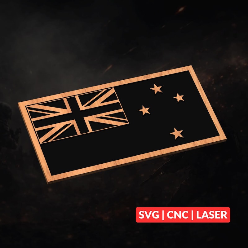 Kiwi Laser Flag - Etsy