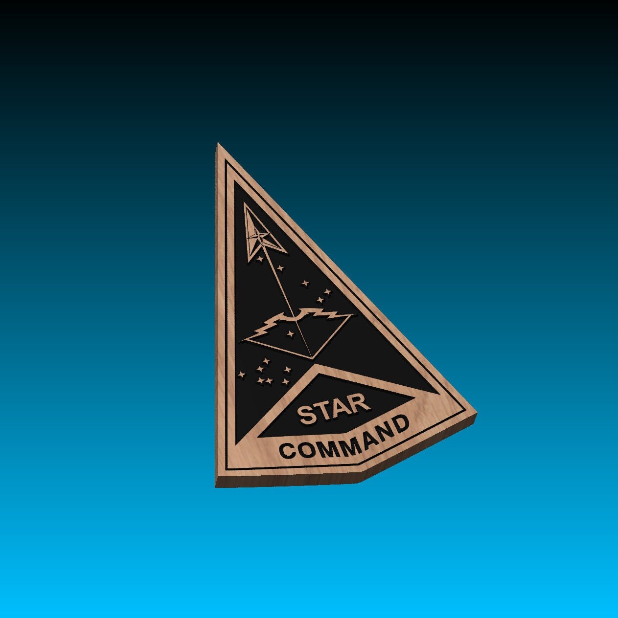 Space Training and Readiness STARCOM Command Patch Military SVG File ...